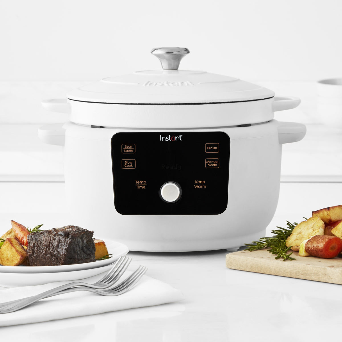 Thrift Find + Rust Removal: Instant Dutch Oven Slow Cooker – Cottonwood ...